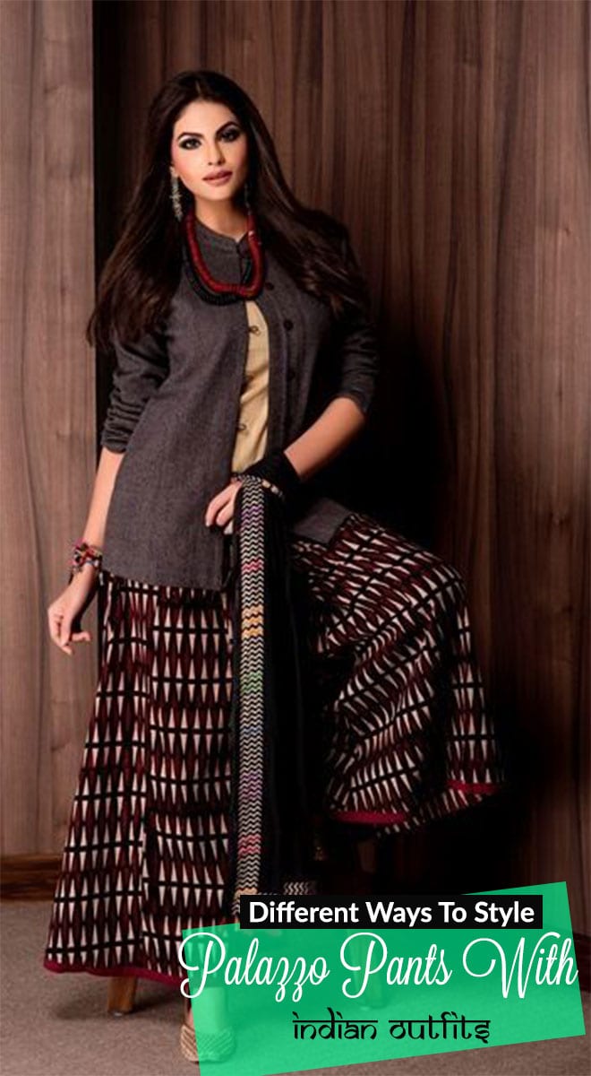 Indian plazo pant