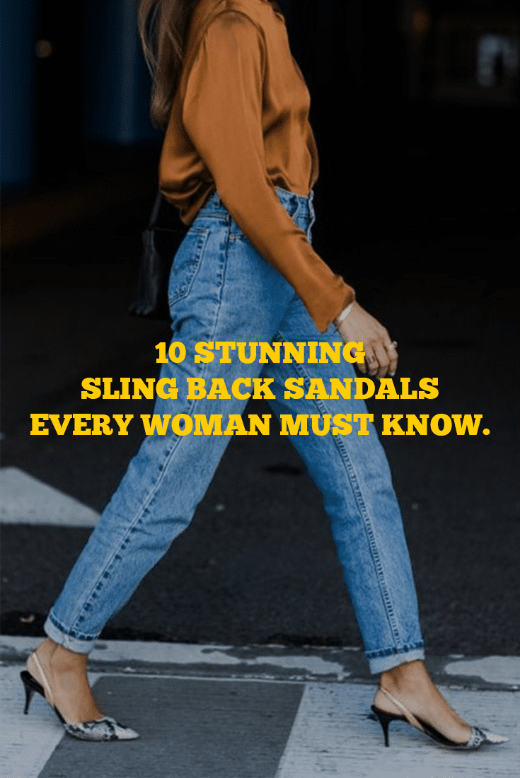 Sling Back Sandals - Theunstitchd Women's Fashion Blog