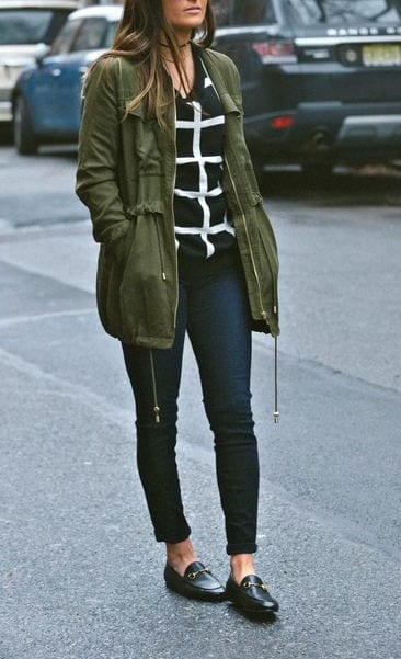how to style bit loafers with jackets - Theunstitchd Women's Fashion Blog