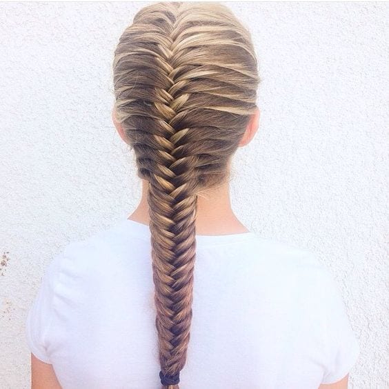 french braid sleek - Theunstitchd Women's Fashion Blog