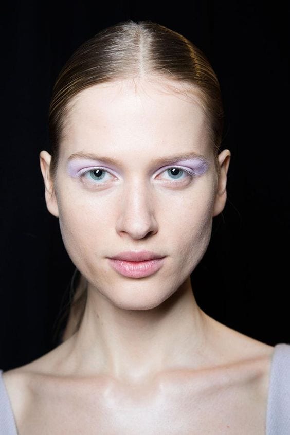 middle part model's look - Theunstitchd Women's Fashion Blog