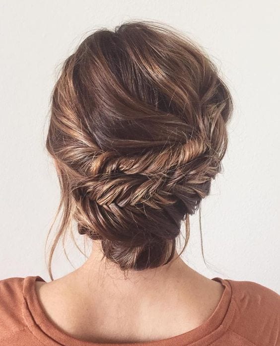 fishtail braid updos - Theunstitchd Women's Fashion Blog