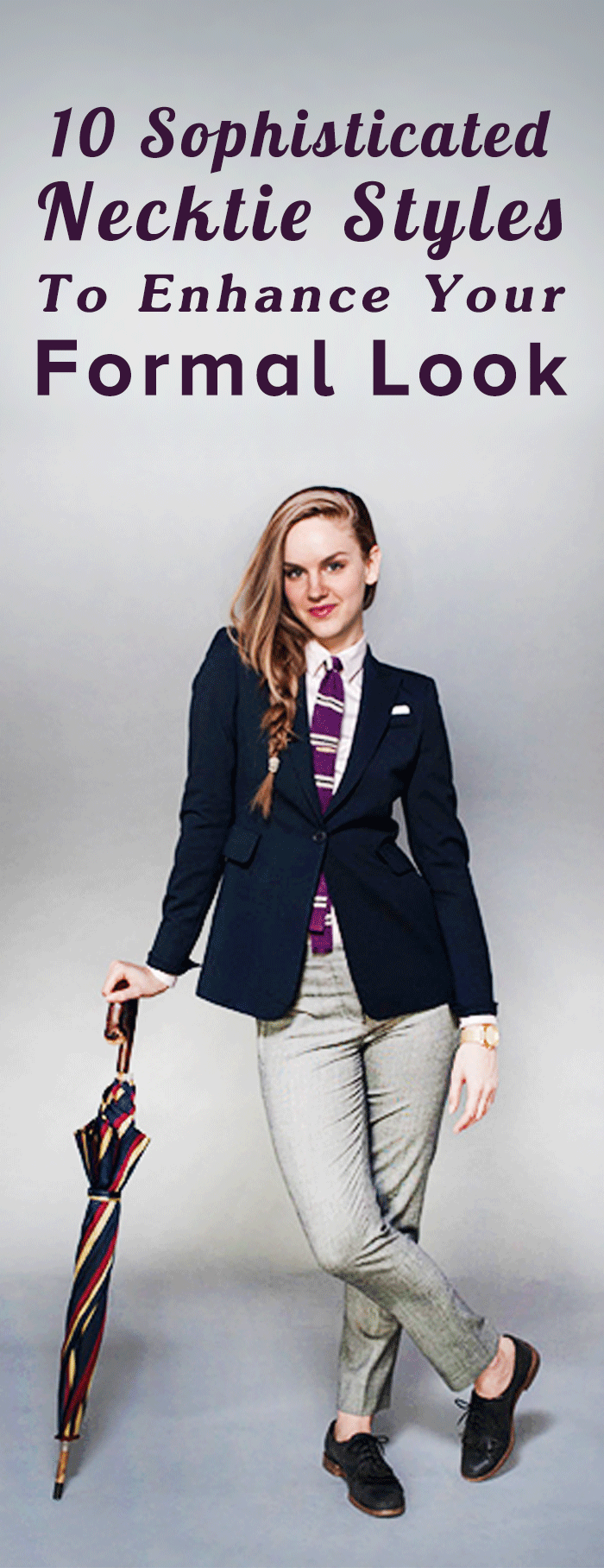 Sophisticated Necktie Styles - Theunstitchd Women's Fashion Blog