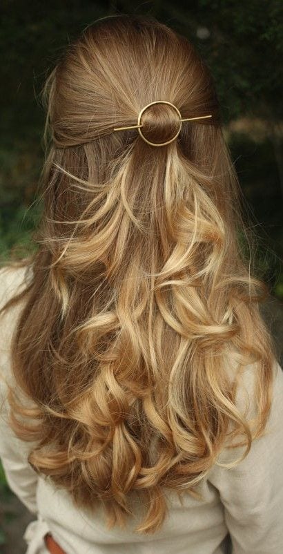 circle hair clips - Theunstitchd Women's Fashion Blog