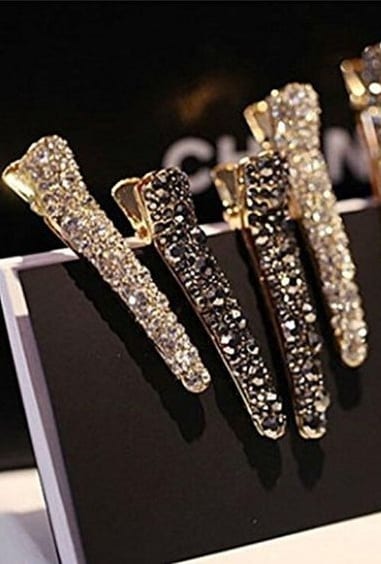 diamond hair clips - Theunstitchd Women's Fashion Blog