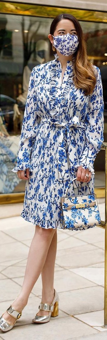 Match your mask with your pretty dress this year - Theunstitchd Women's ...