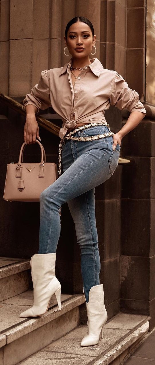 How To Rock Denim Jeans Stylishly - Theunstitchd Women's Fashion Blog