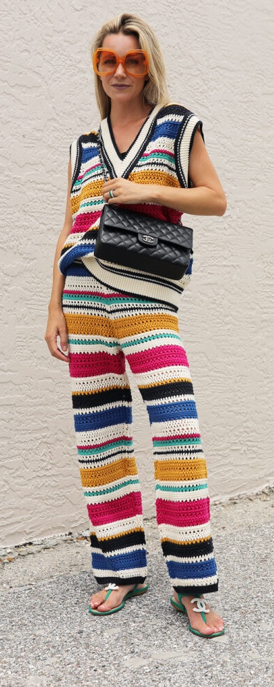 Cute Colorful Knit Set To Up Your Style Game This Season - Theunstitchd ...