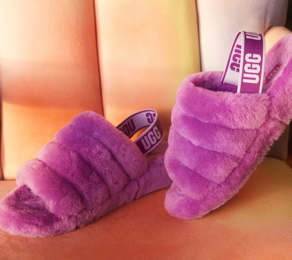 UGG Women’s Fluff Yeah Slide Slipper (1) - Theunstitchd Women's Fashion ...